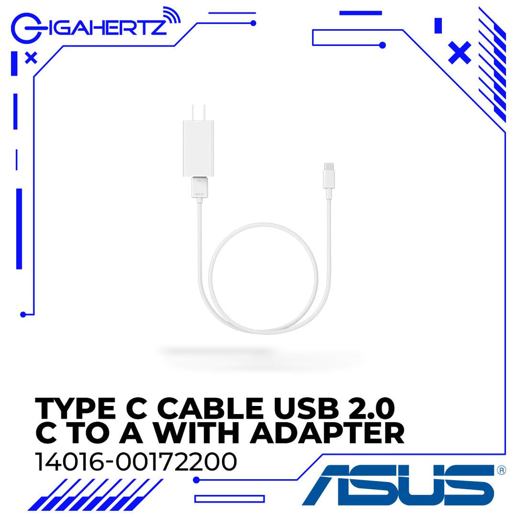Asus TYPE C CABLE USB 2.0 C TO A | Gigahertz