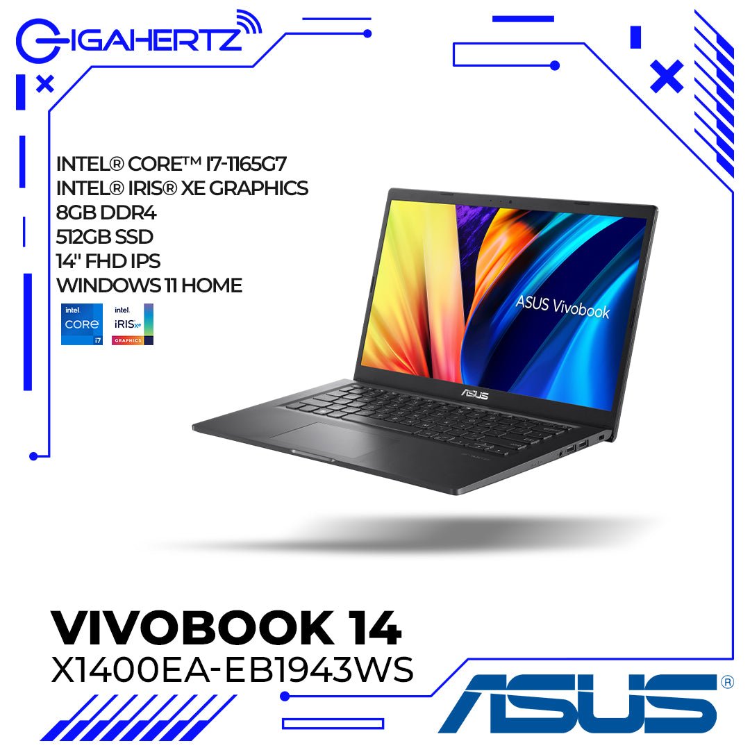 Asus Vivobook 14 X1400EA-EB1943WS | 14" FHD | i7-1165G7 | Iris Xe ...
