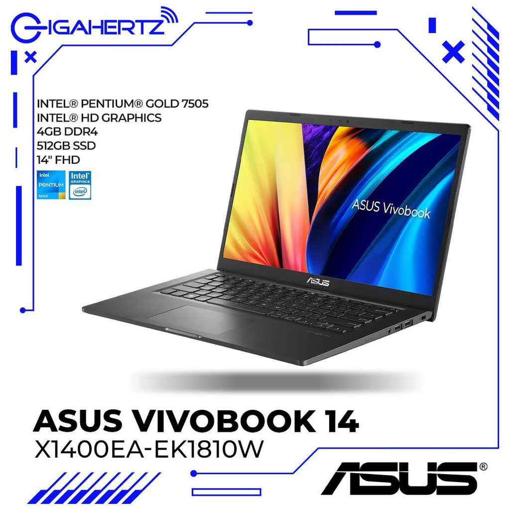 Asus Vivobook 14 X1400EA-EK1810W - Gigahertz