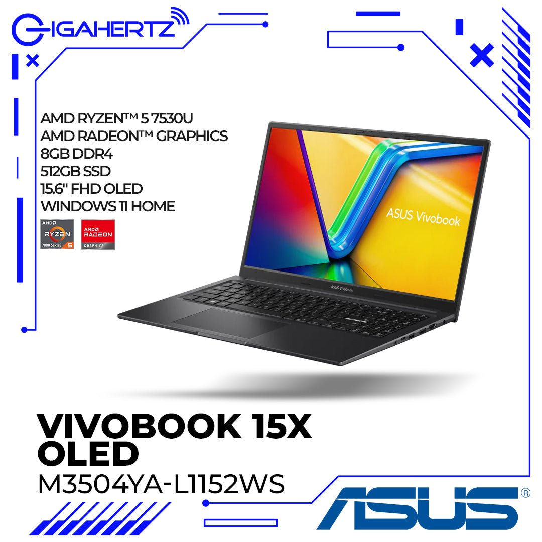 Asus Vivobook 15X OLED M3504YA-L1152WS | 15.6" FHD | Ryzen 5 7530U ...