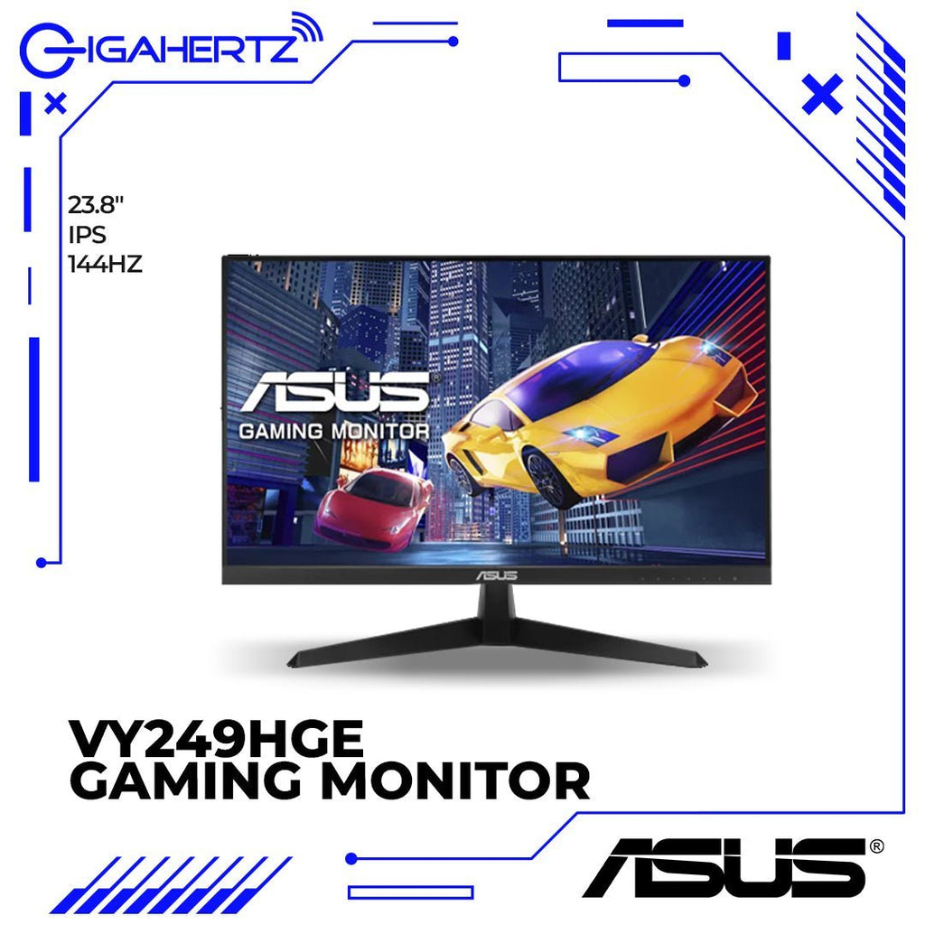 Asus VY249HGE 24" IPS 144Hz Eye Care Gaming Monitor | Gigahertz