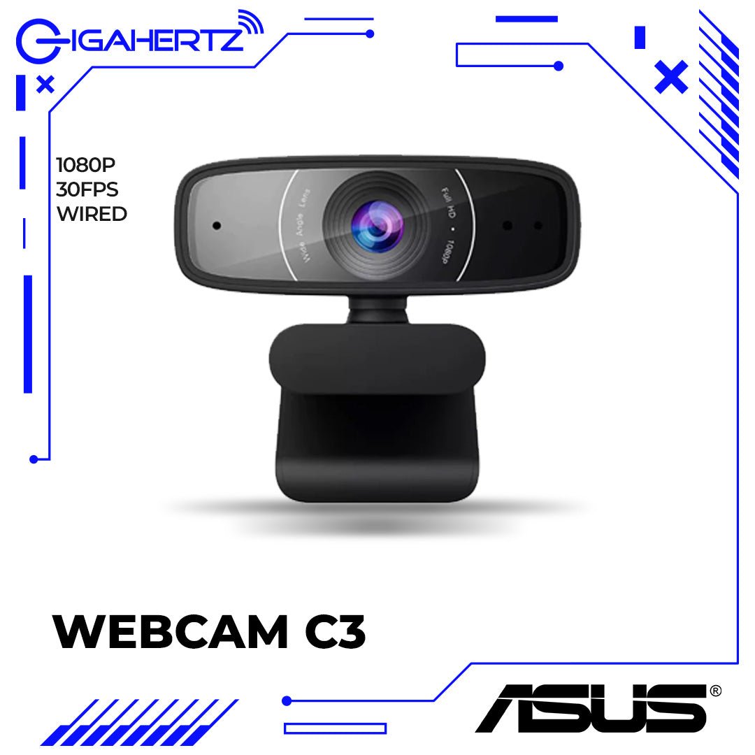Asus Webcam C3 USB Camera with 1080p | Gigahertz