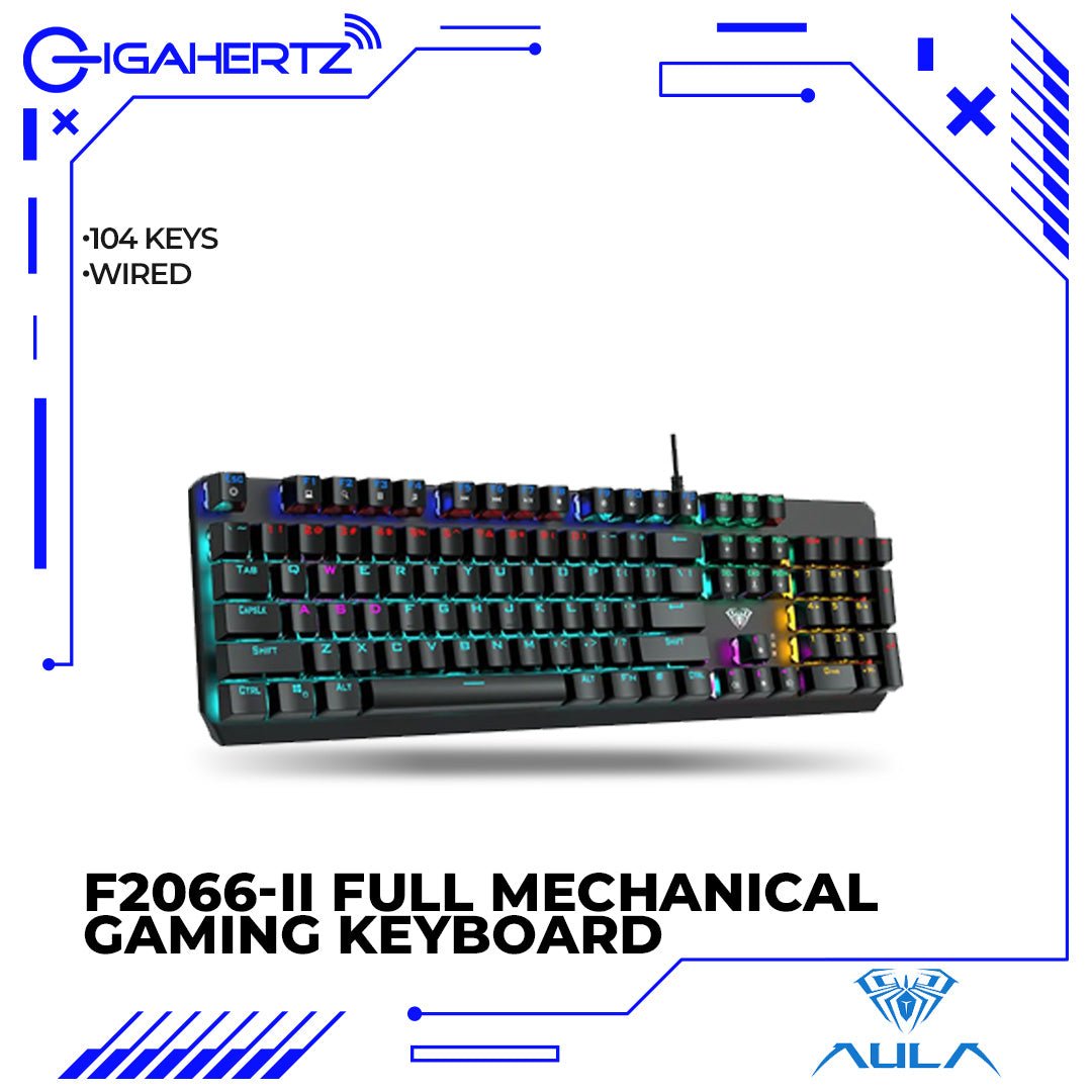 Aula F2066-II Full Mechanical Gaming Keyboard | Gigahertz