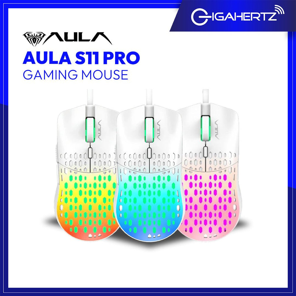 Aula S11 Pro Gaming Mouse | Gigahertz