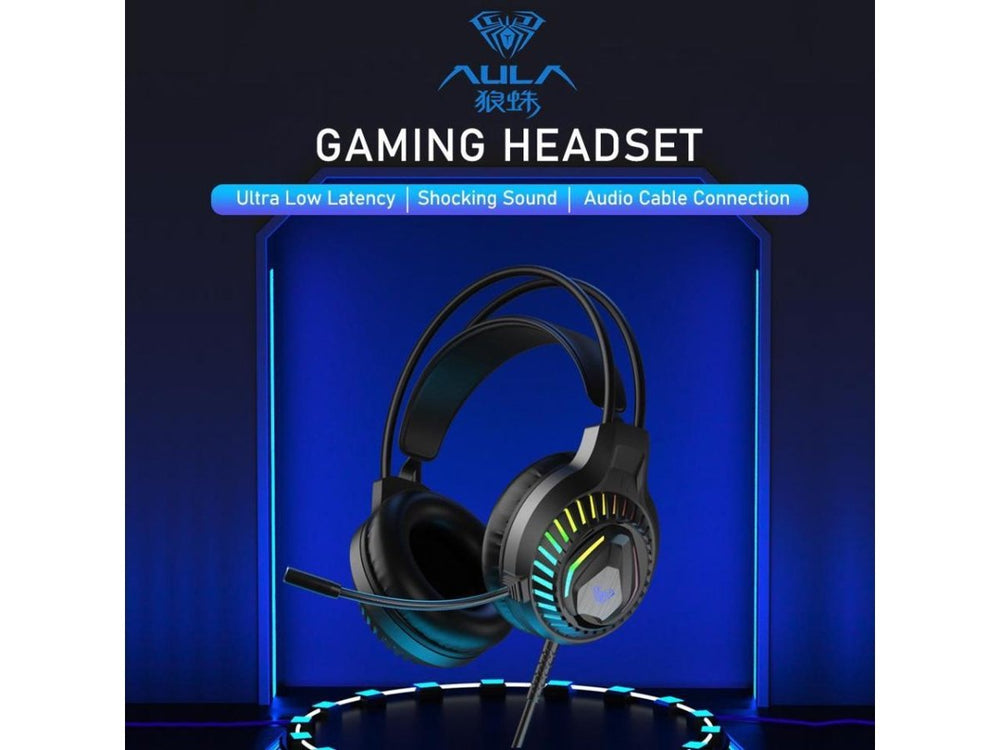 Aula S605 Wired Gaming Headset | Gigahertz