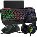 Aula T650 4 in 1 Gaming Bundled Keyboard / Mouse / Headset / Mousepad ...