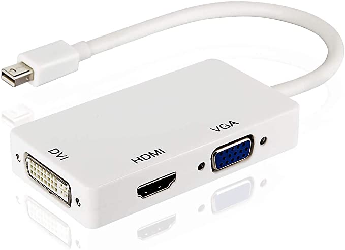 Gen H21 Mini DisplayportTo DVI/HDMI/VGA Cable UST-MDPDHV | Gigahertz