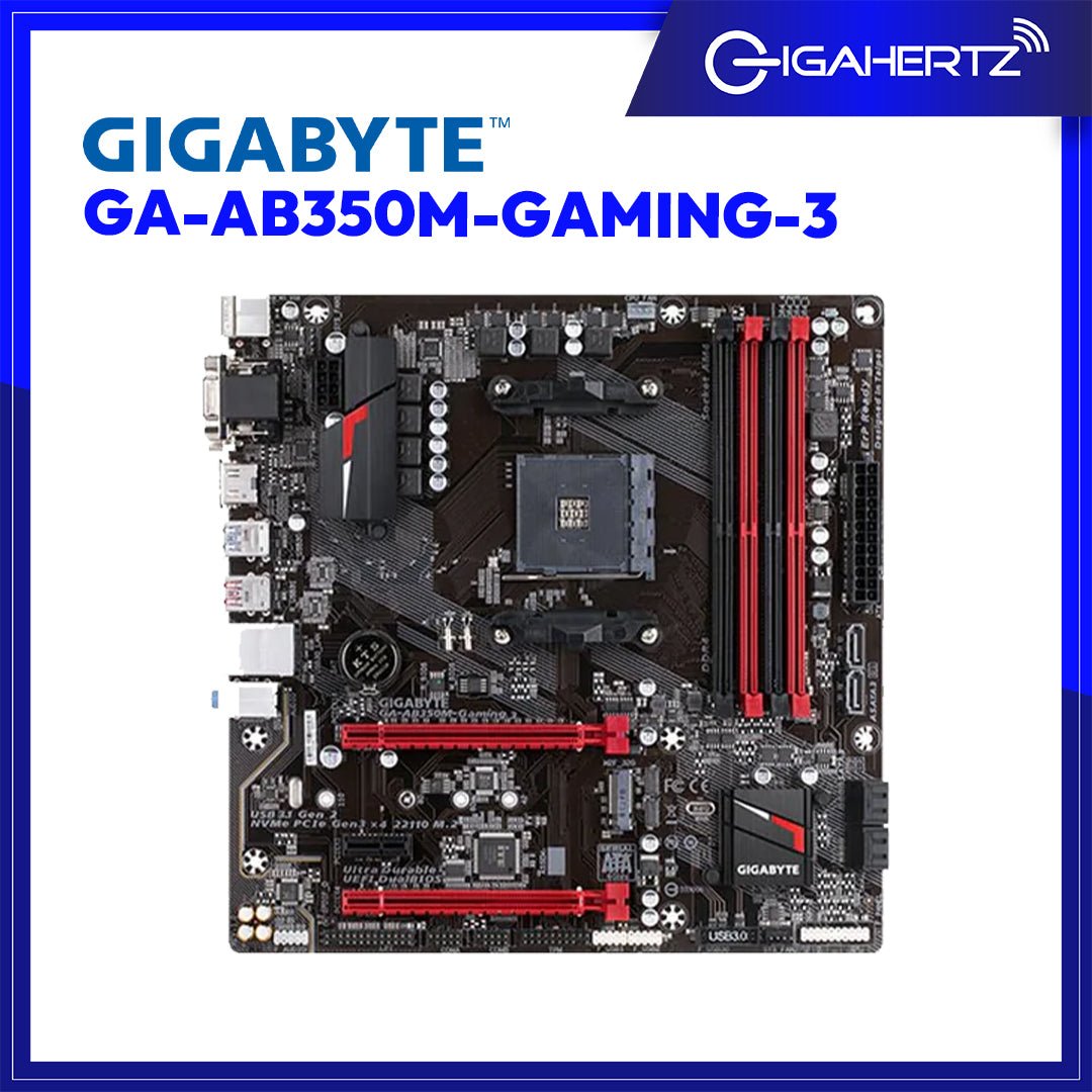 GIGABYTE GA-AB350M-GAMING-3 | Gigahertz