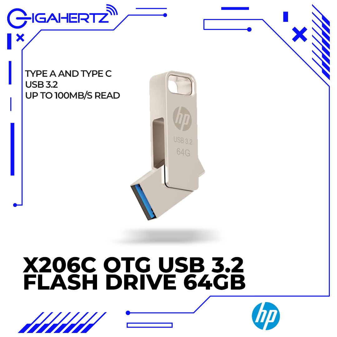 HP x206C OTG USB 3.2 Flash Drive | Gigahertz