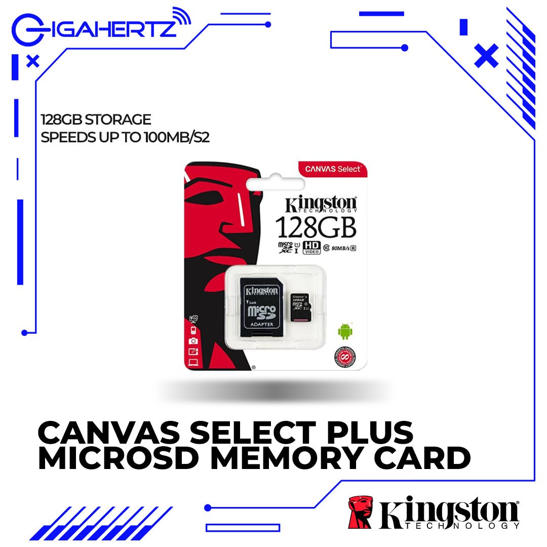 Kingston Canvas Select Plus microSD Memory Card | Gigahertz