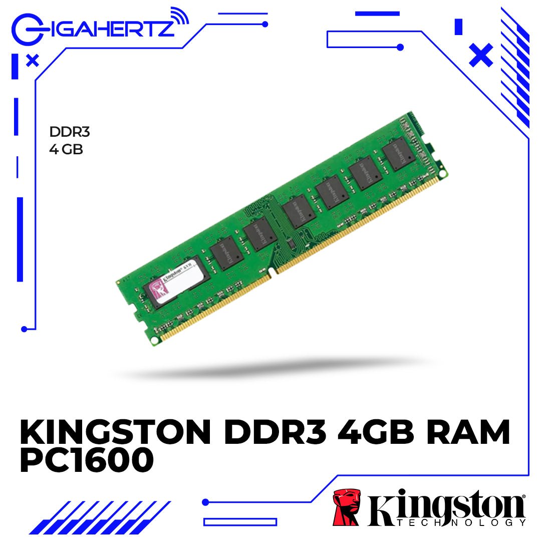 Kingston DDR3 4GB RAM PC1600 | Gigahertz