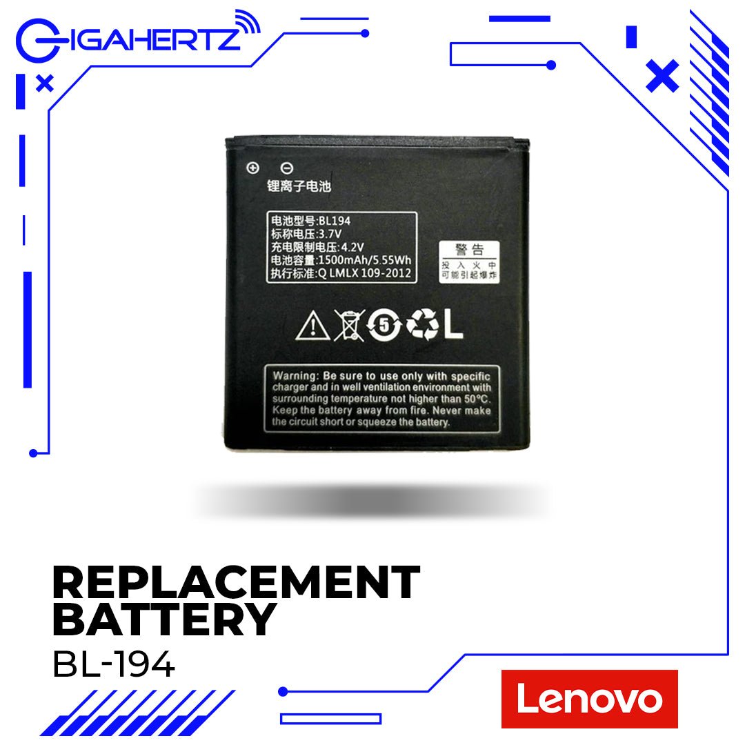 LENOVO BATTERY BL-194 | Gigahertz
