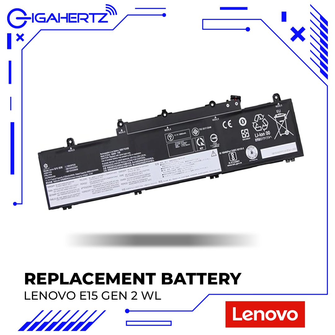 Lenovo Battery E15 Gen 2 WL for replacement - ThinkPad E15 Gen 2 ...