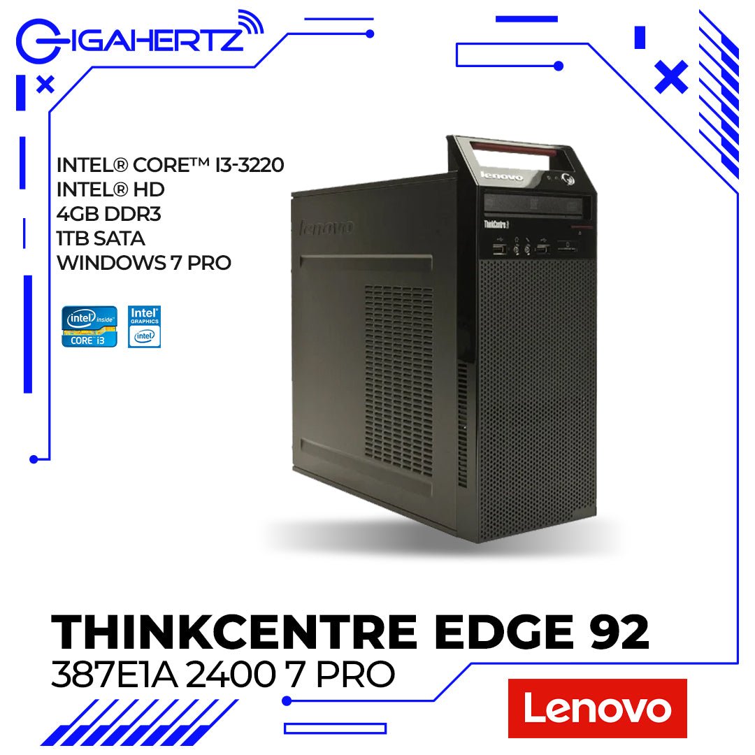 Lenovo Edge 92-3387E1A 2400 7 Pro | Gigahertz
