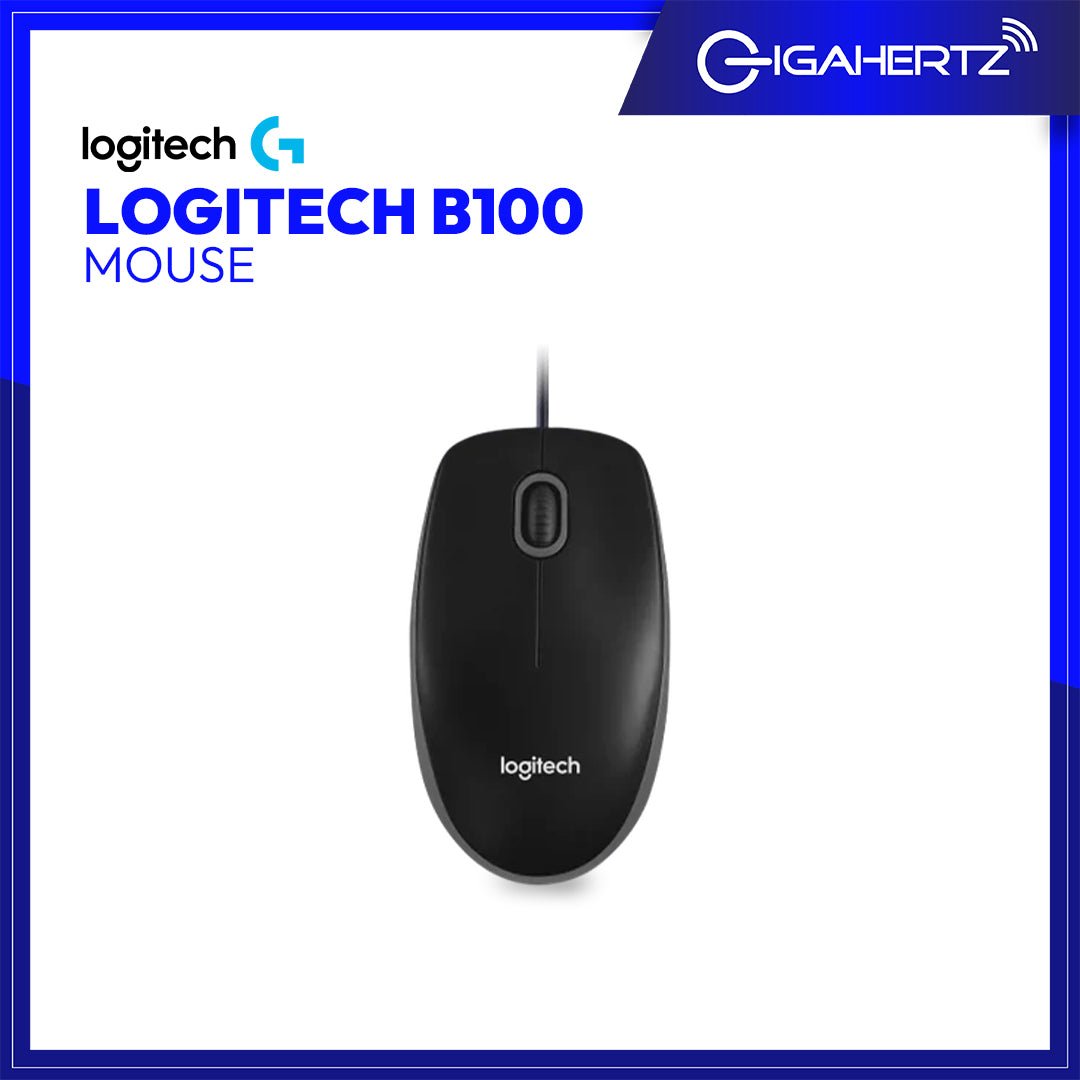 Logitech B100 Optical Usb Mouse Gigahertz