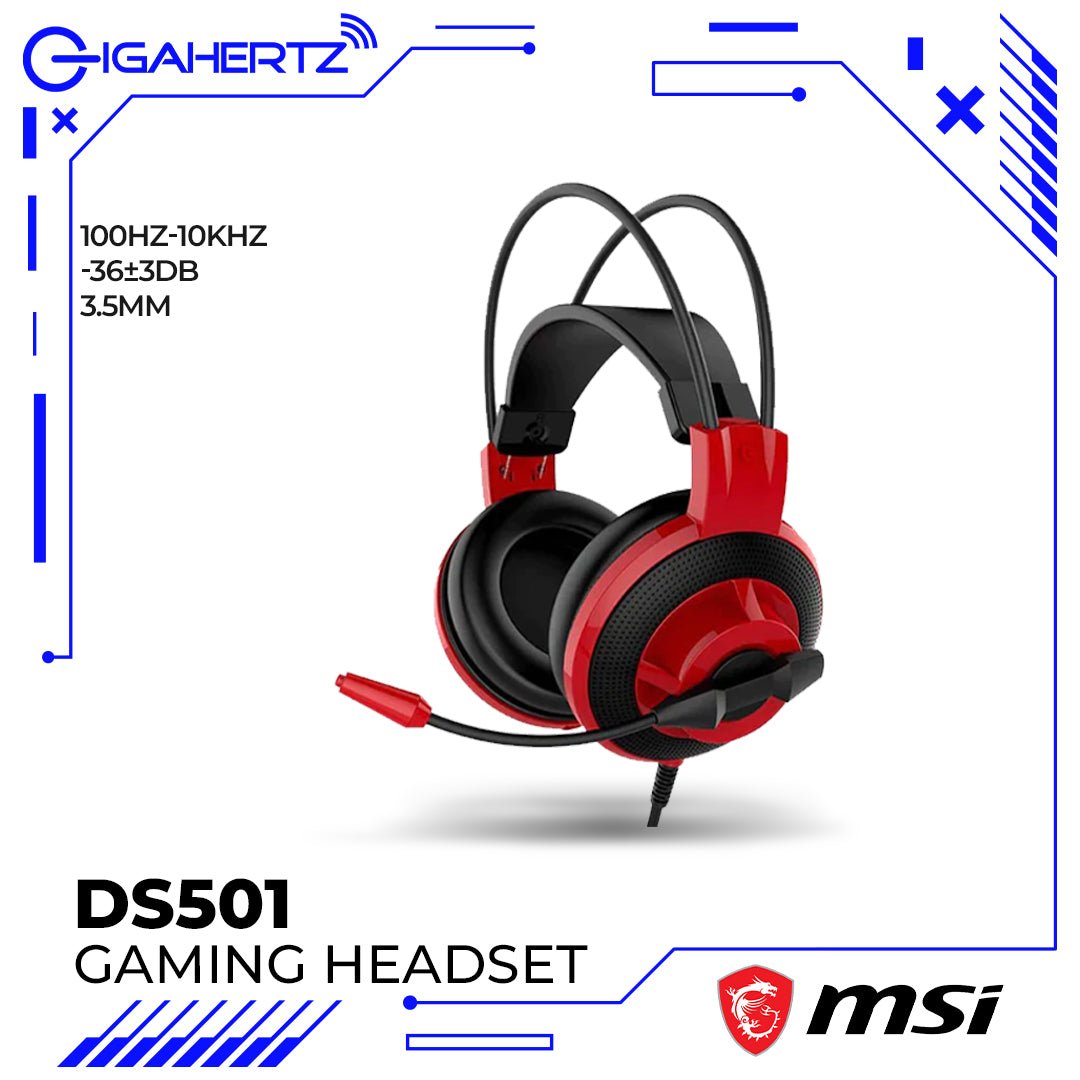 MSI DS501 Gaming Headset | Gigahertz