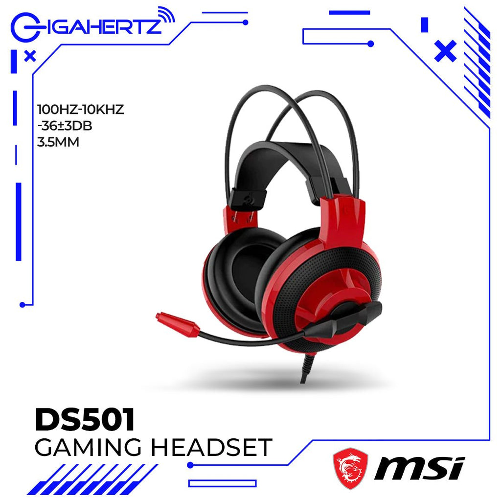MSI DS501 Gaming Headset | Gigahertz