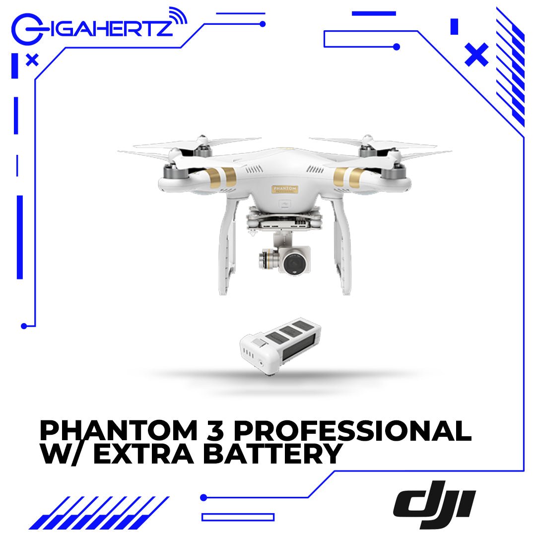 Phantom 3 Professional with Extra Battery | Gigahertz
