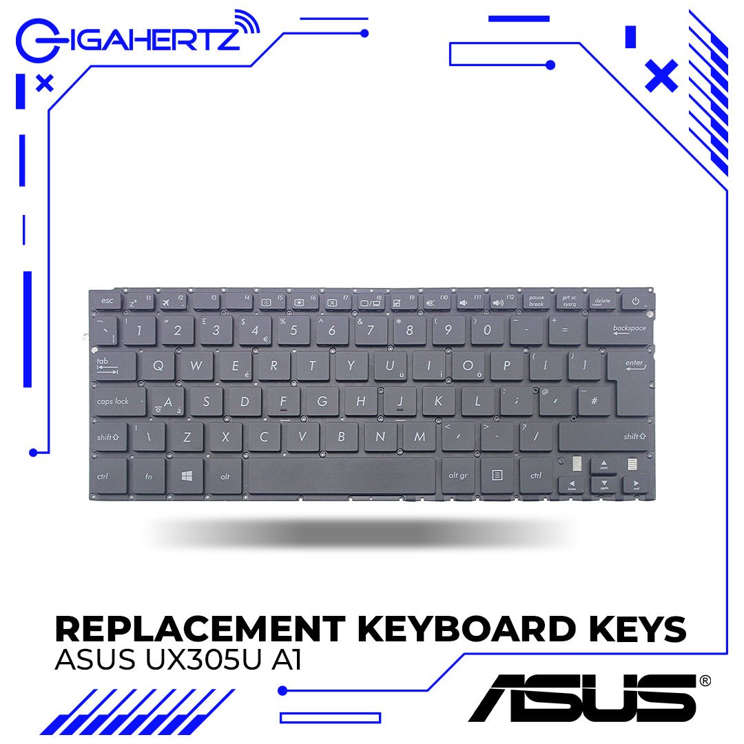 Replacement Asus Keyboard Keys UX305U A1 | Gigahertz