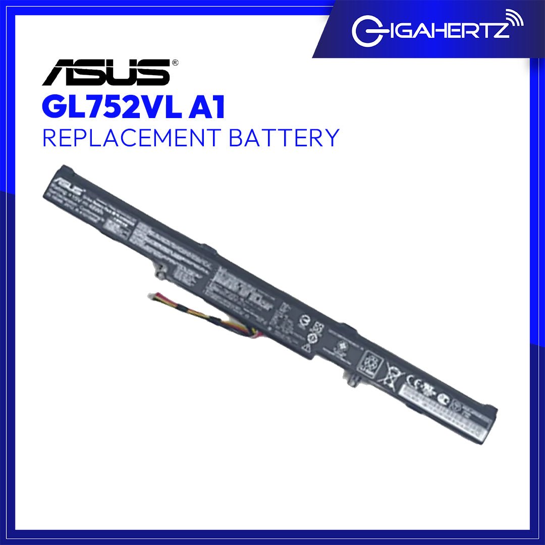 Replacement Battery for Asus GL752VL A1 | Gigahertz