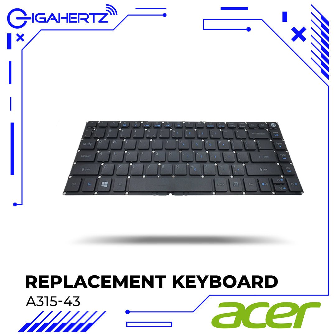 Replacement for ACER A1 Keyboard A315-43 | Gigahertz