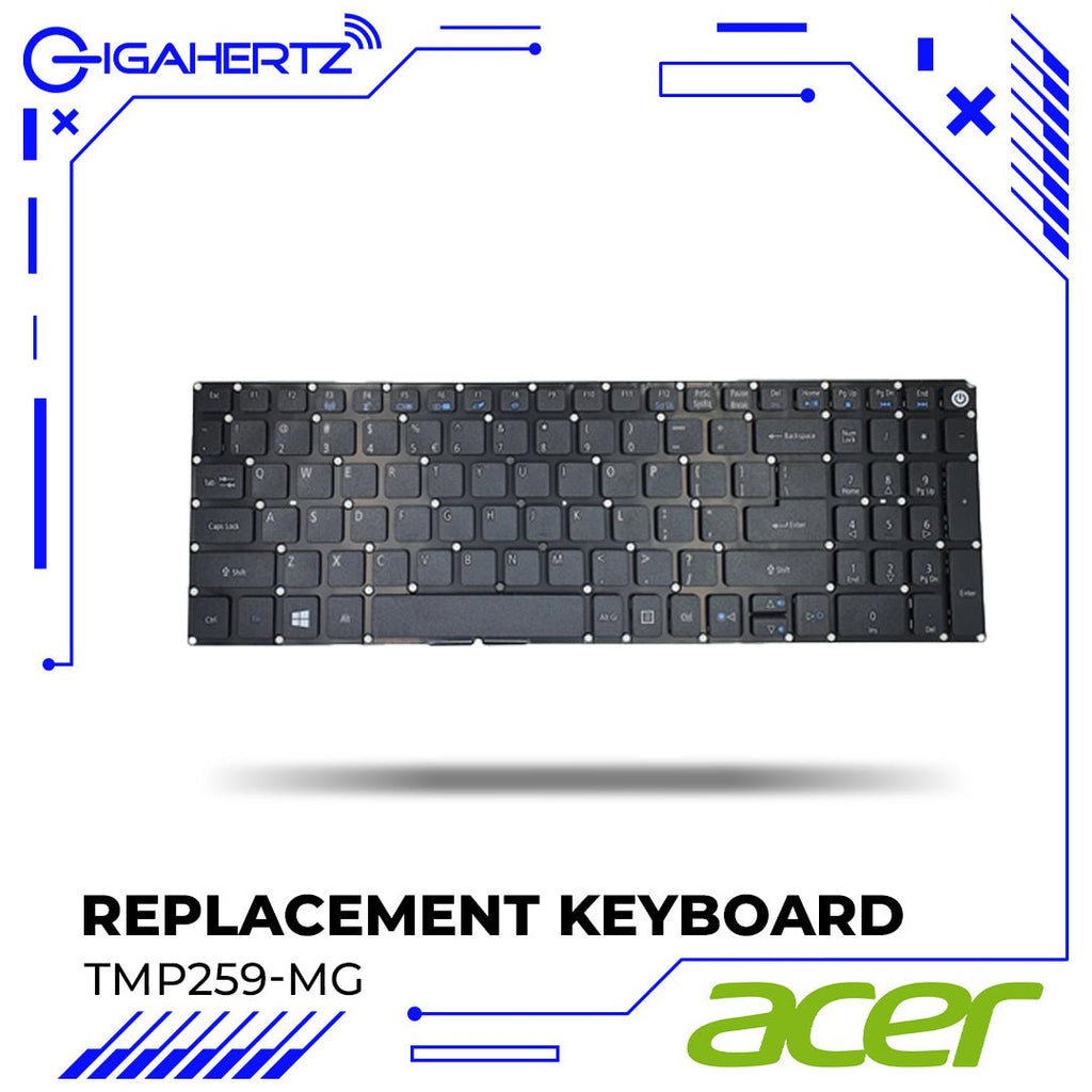 Replacement for ACER A1 KEYBOARD TMP259-MG | Gigahertz