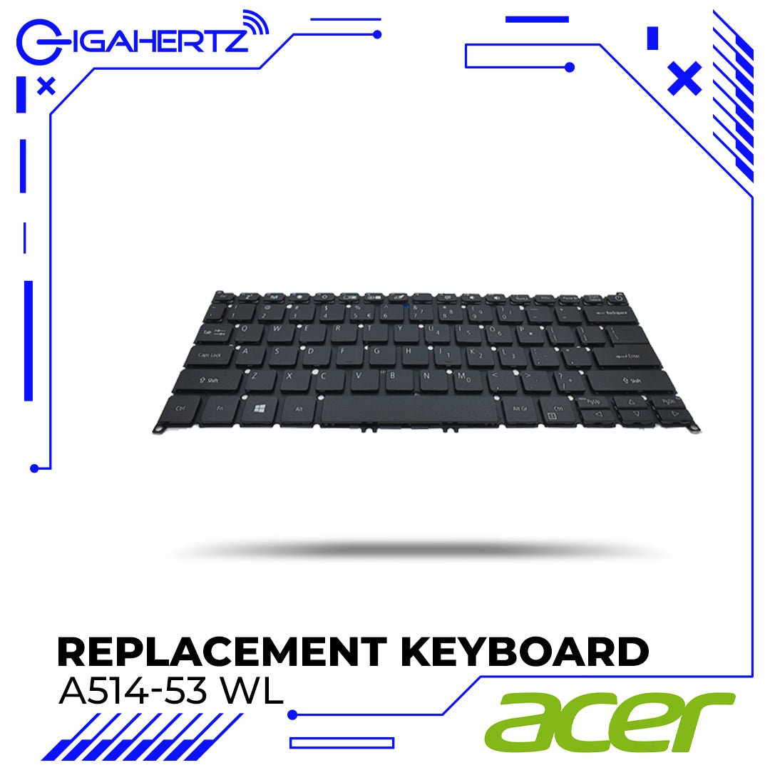 Replacement Keyboard for Acer A514-53 WL | Gigahertz