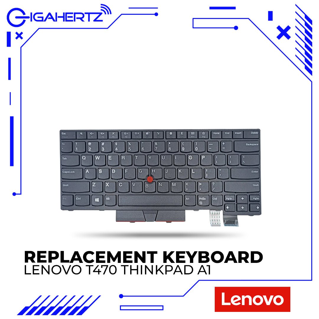 Replacement Keyboard For Lenovo T470 ThinkPad A1 | Gigahertz