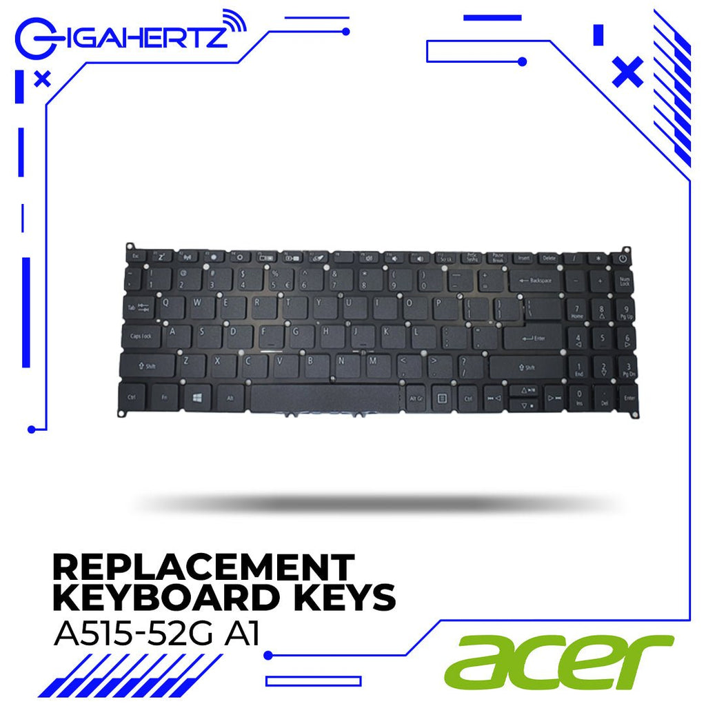 Replacement Keyboard Keys for Acer A515-52G A1 | Gigahertz
