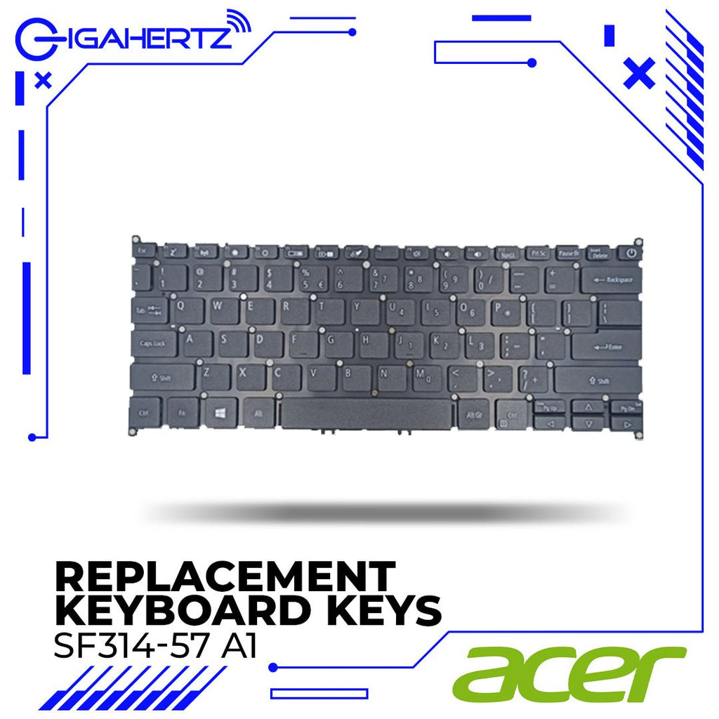 Replacement Keyboard Keys for Acer SF314-57 A1 | Gigahertz