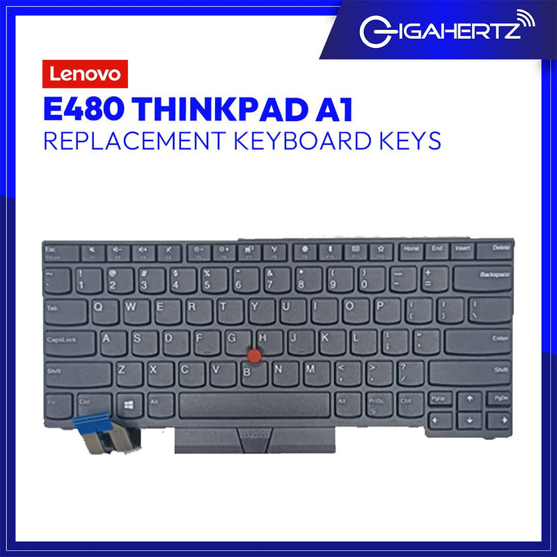 Replacement Keyboard Keys For Lenovo E480 ThinkPad A1 | Gigahertz
