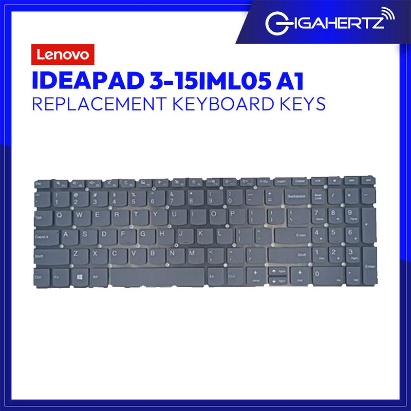 Replacement Keyboard Keys for Lenovo IdeaPad 3-15IML05 A1 | Gigahertz