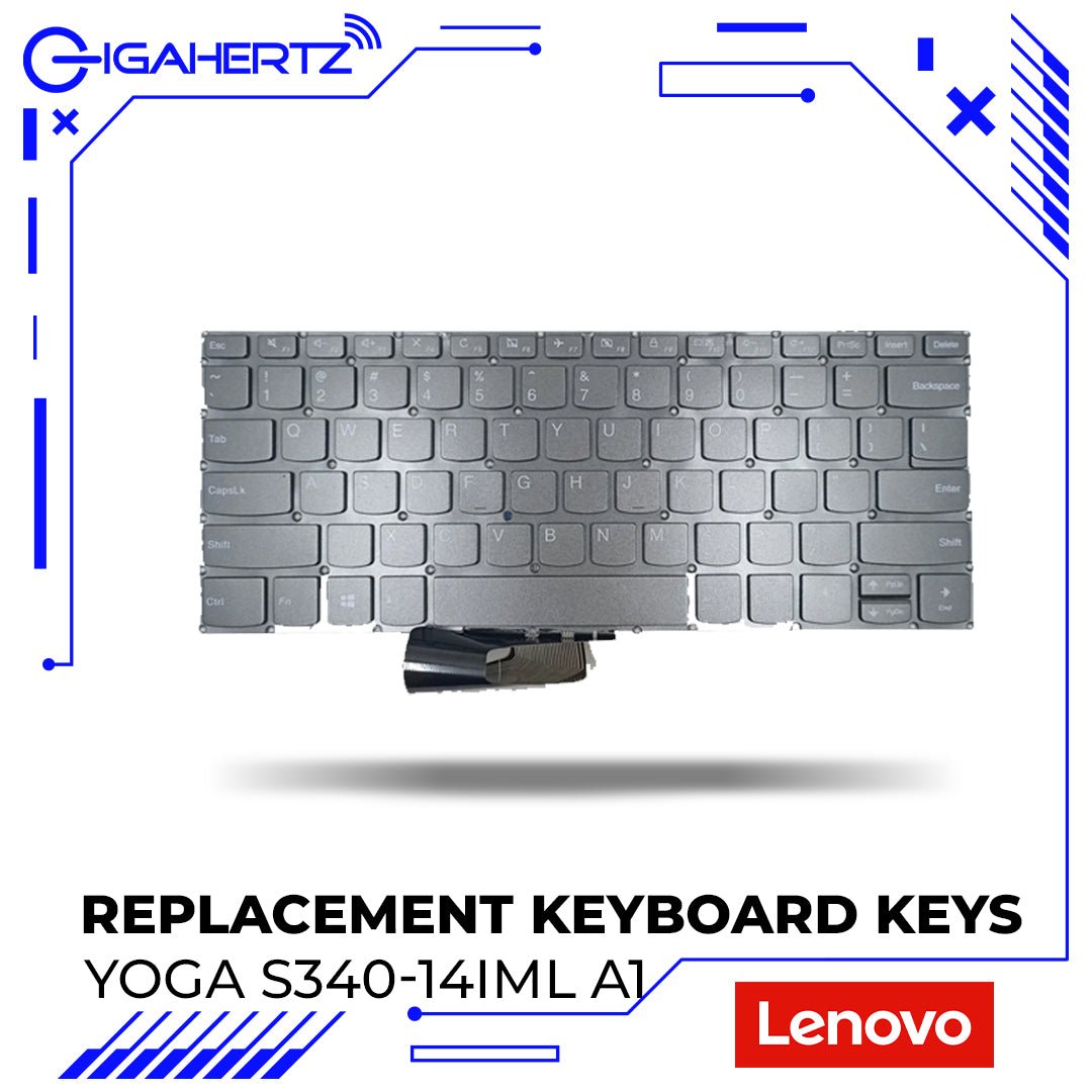 Replacement Keyboard Keys For Lenovo Yoga S340-14IML A1 | Gigahertz