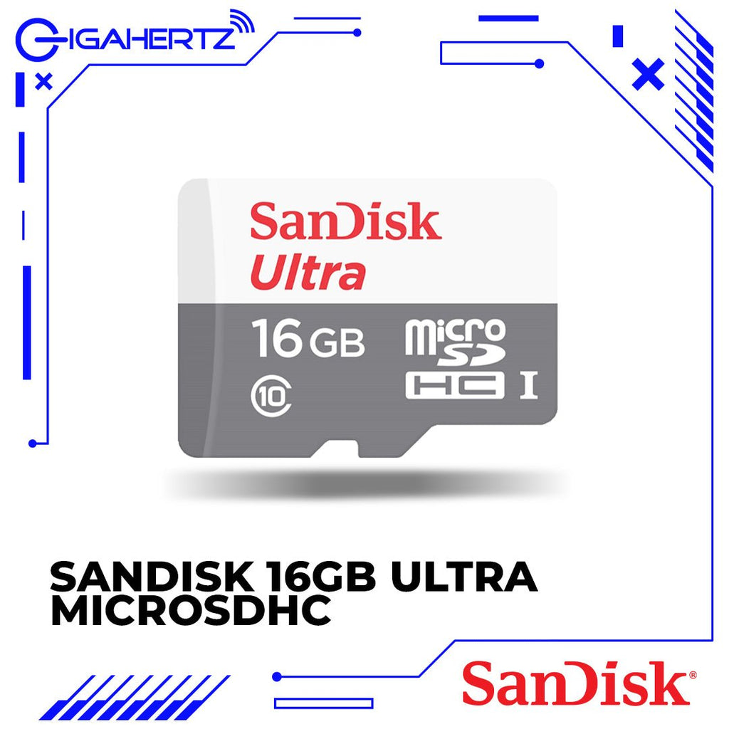 Sandisk Ultra microSD Card | Gigahertz