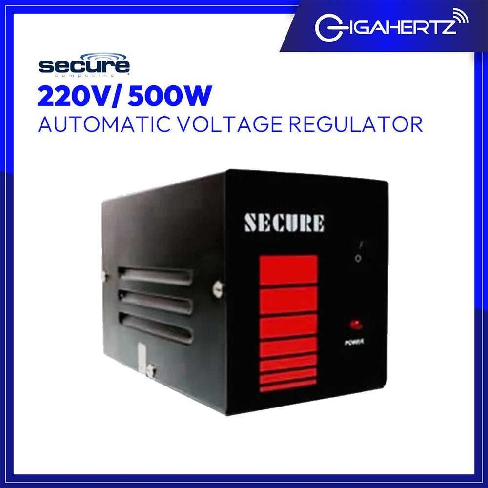 Secure 220v/ 500w Automatic Voltage Regulator | Gigahertz