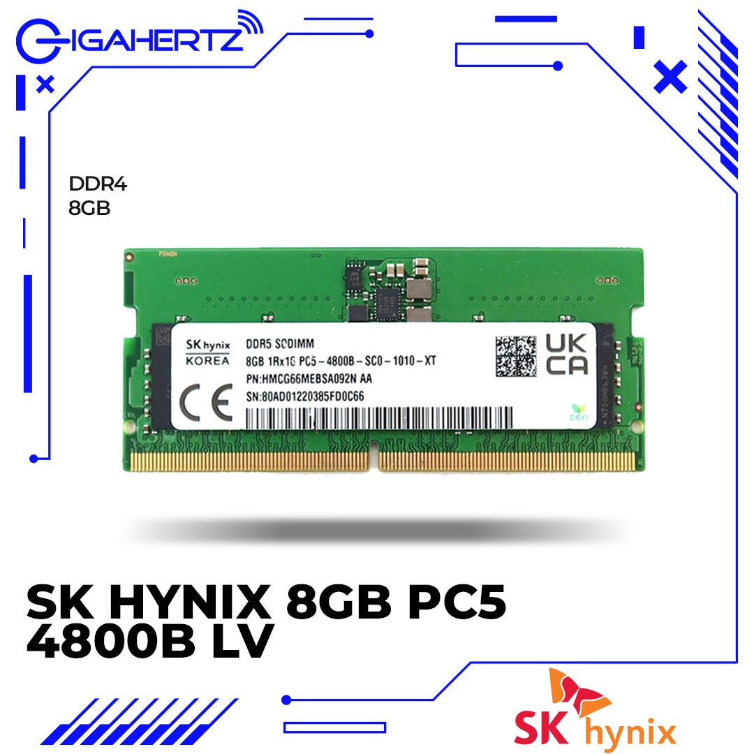 SK Hynix 8GB PC5 4800B LV | Gigahertz