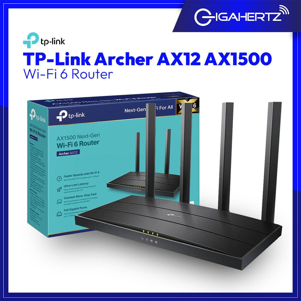 TP-Link Archer AX12 AX1500 Wi-Fi 6 Router | Gigahertz