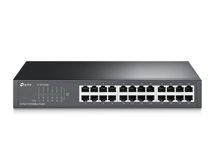 TP-Link SF1024D 24-port 10/100Mbps Desktop/Rackmount Switch | Gigahertz