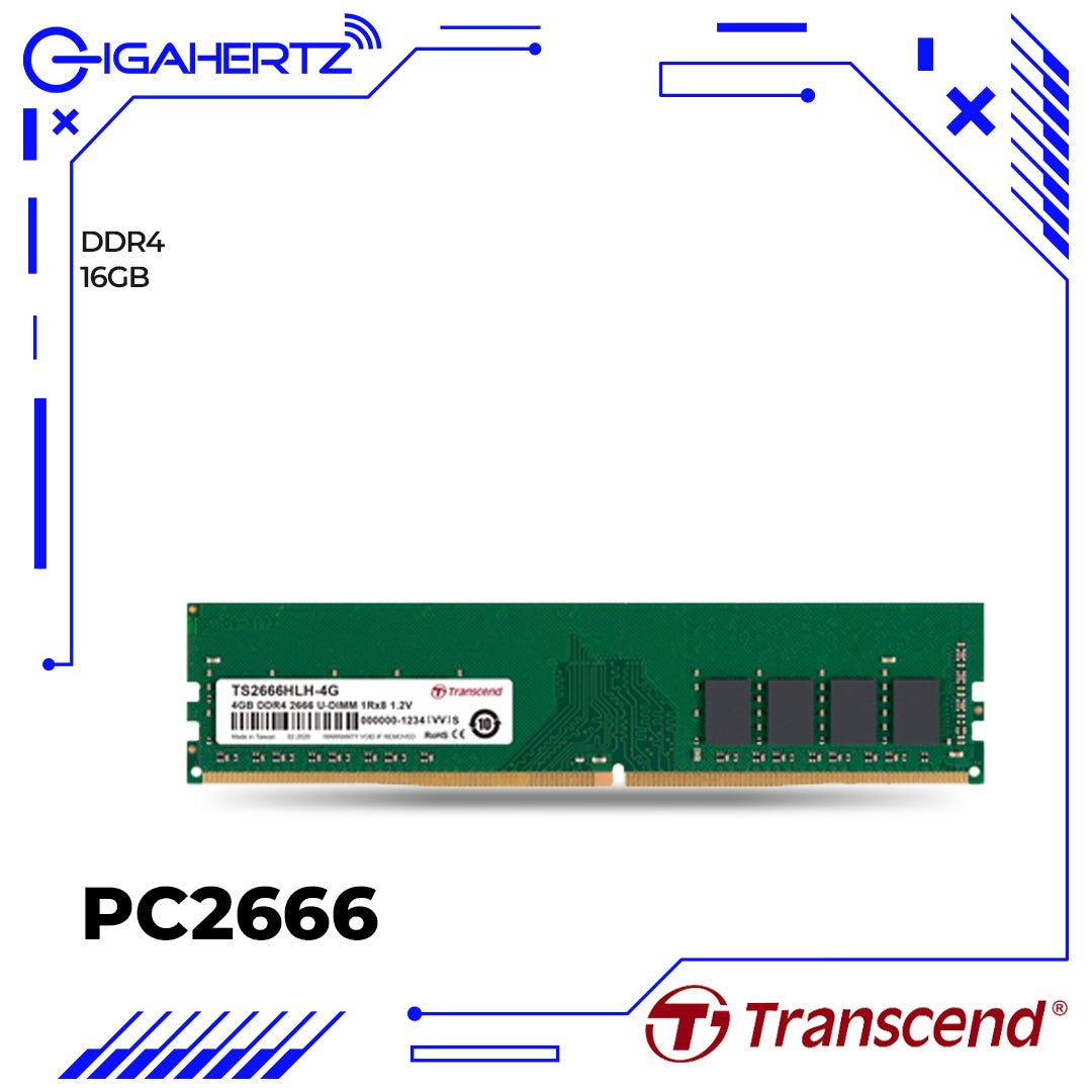 Transcend DDR4 PC2666 RAM | Gigahertz