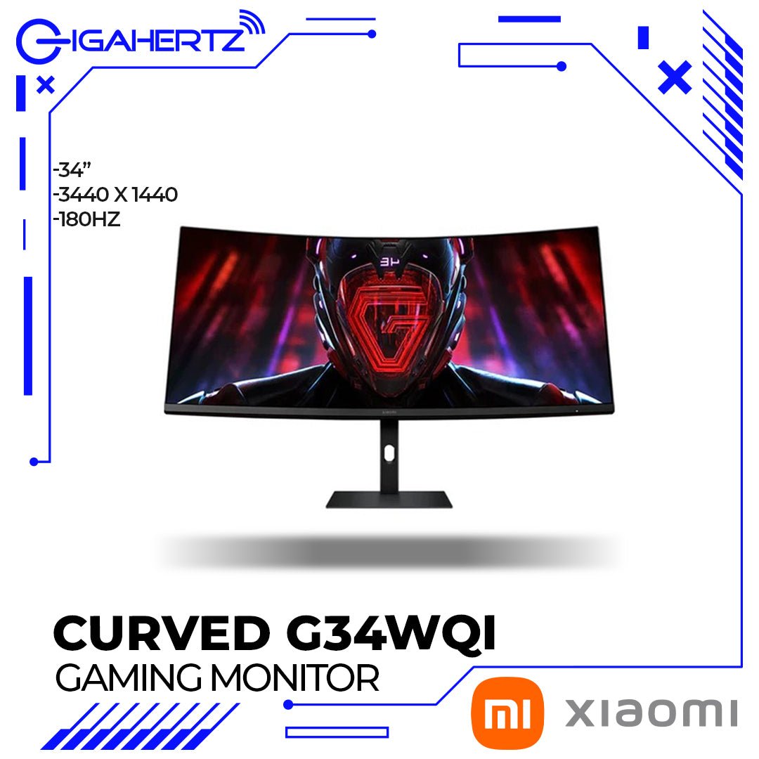 Xiaomi Curved Gaming Monitor G34WQi | Gigahertz